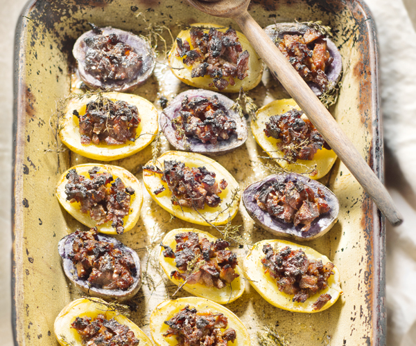 Family recipe: Potato duo stuffed with lamb