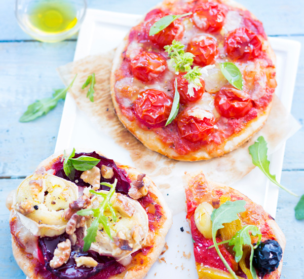 Easy recipe: Mini pizza trio