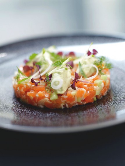 Starter recipe: Salmon and green apple tartare