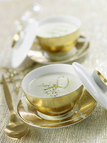 Gourmet recipe: Coconut milk and lemongrass velouté